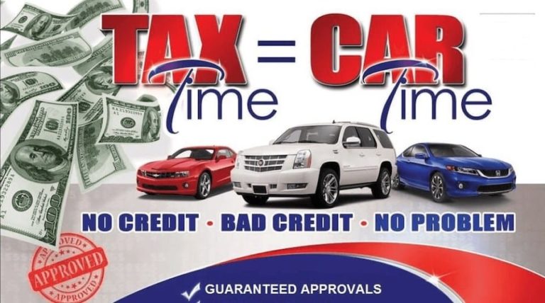 Why You Should Buy A Used Car During Tax Season - Car Time Auto Blog